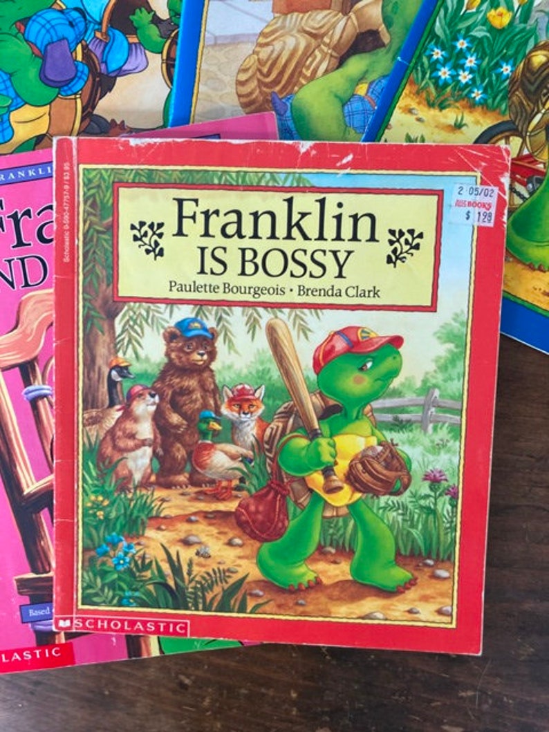 Vintage Franklin Children's Books by Paulette Bourgeois - Your Choice ...