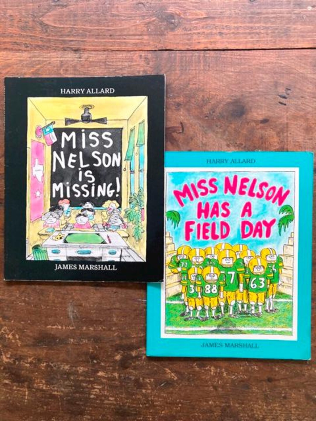 Miss Nelson Book Set: Missing & Field Day, Harry Allard, James Marshall ...