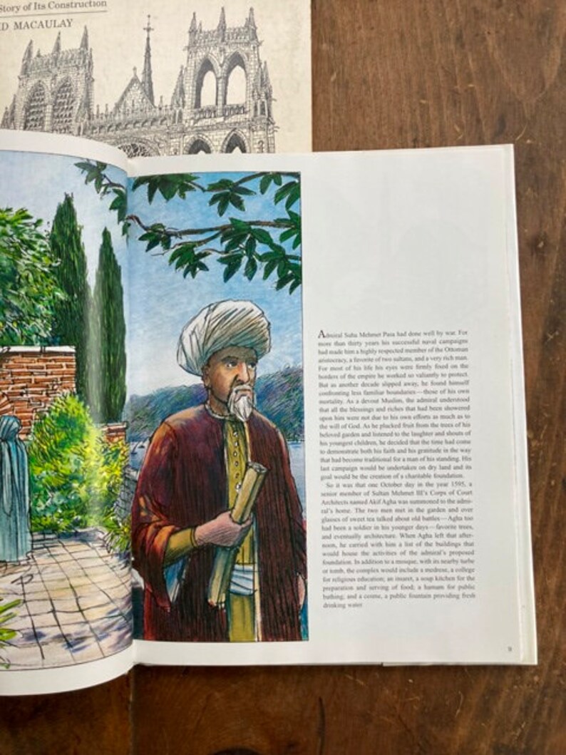 Cathedral & Mosque by David Macaulay Architectural Picture - Etsy