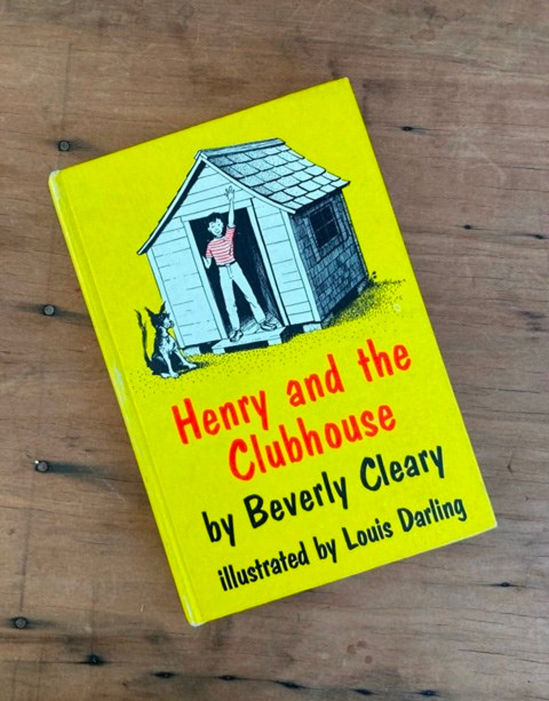 Henry and the Clubhouse by Beverly Cleary Illustrated by Louis Darling ...