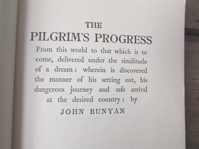 The Pilgrim's Progress by John Bunyan Classic Christian | Etsy