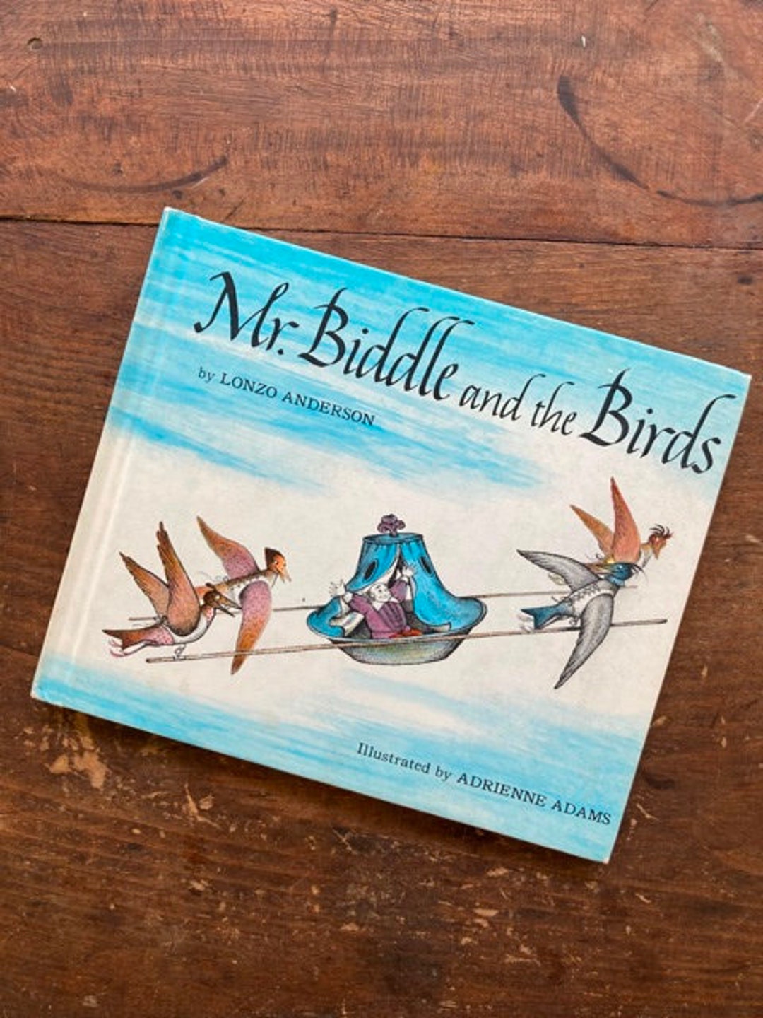 Mr. Biddle and the Birds: 1971 Illustrated Children's Book - Etsy