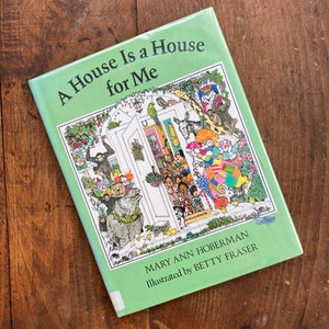 A House is A House for Me: Children's Picture Book - Etsy