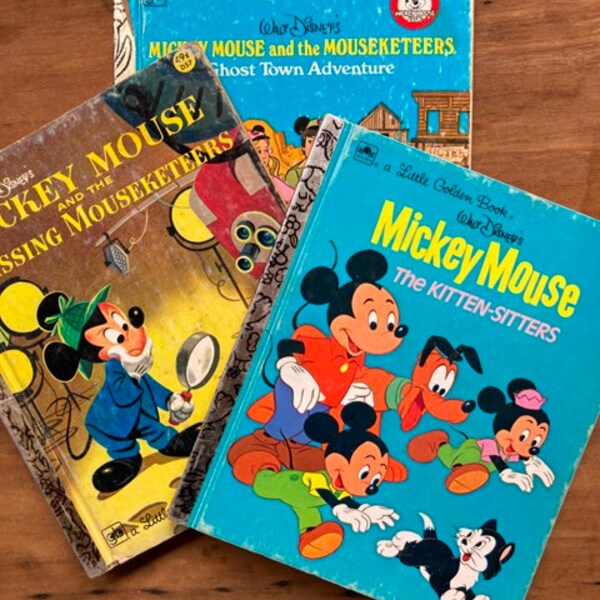 Mickey Mouse Adventure Book - Etsy