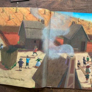 The Very First Thanksgiving Day Story of the Pilgrims & the First ...