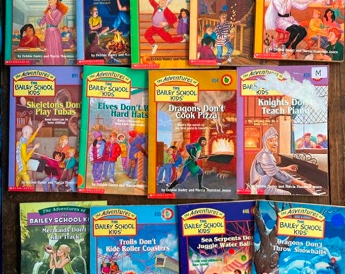90's the Adventures of the Bailey School Kids Chapter Books - Etsy