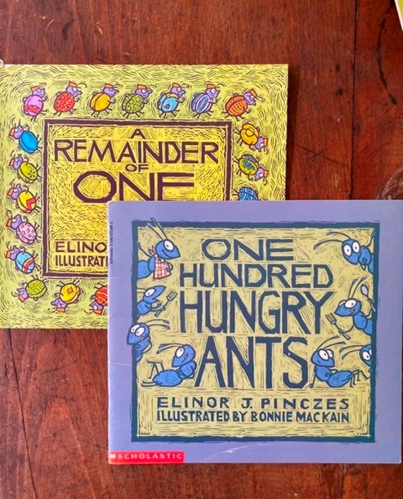 One Hundred Hungry Ants & A Remainder of One by Elinor Pinczes - Etsy