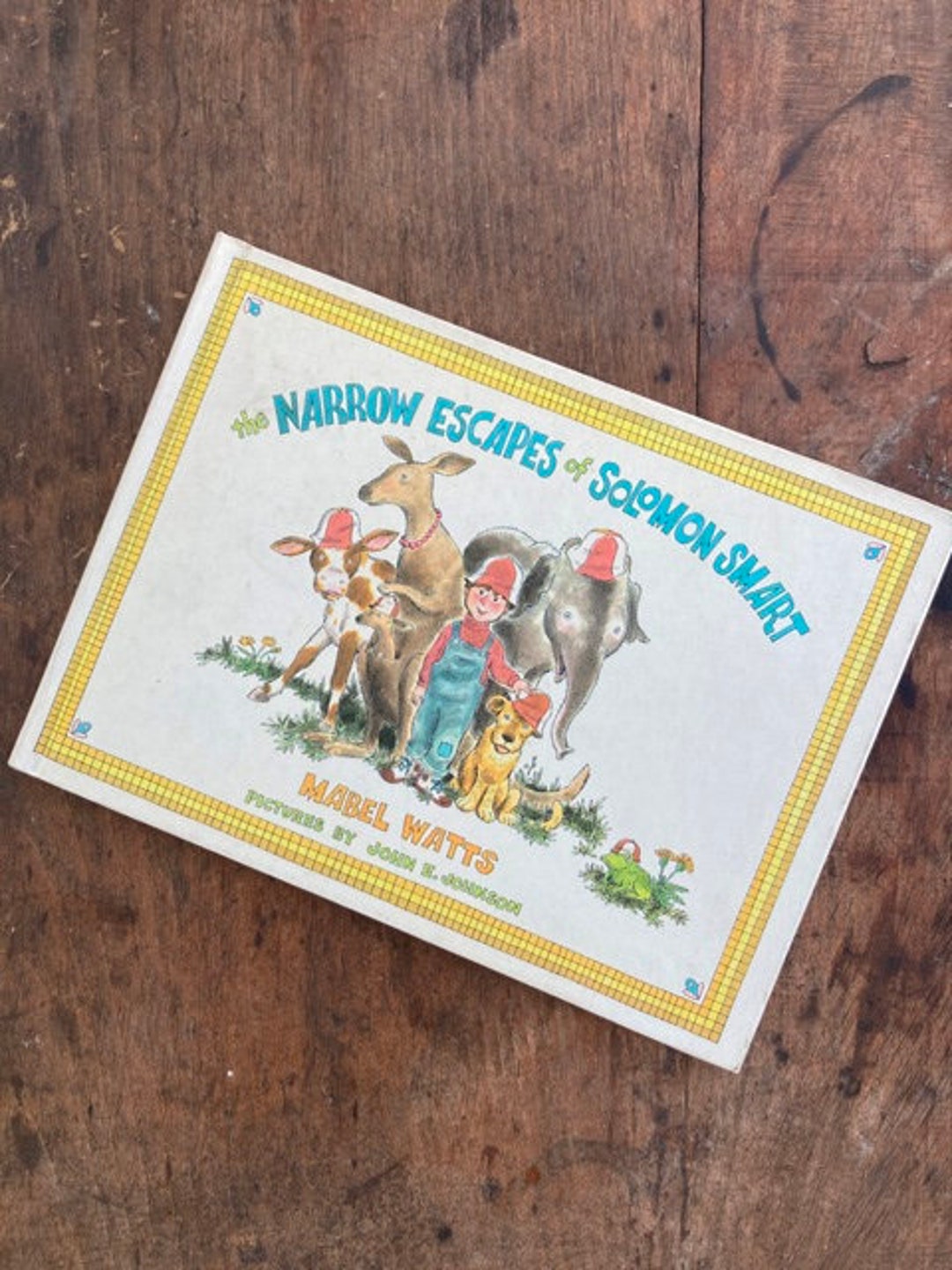 The Narrow Escapes of Solomon Smart: 1966 Hardcover Children's Book - Etsy