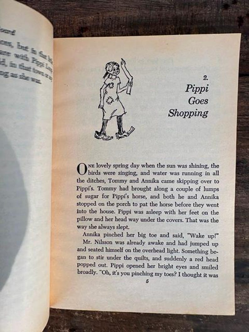 Pippi Longstocking Pippi Goes on Board & Pippi in the South Seas Astrid ...