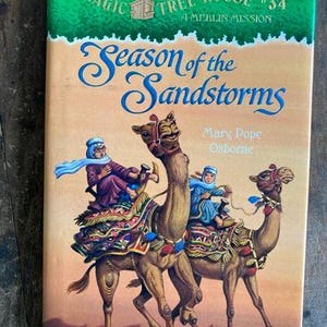 Magic Tree House Hardcover Books: Hallows Eve, Ice Wizard, Sandstorms ...