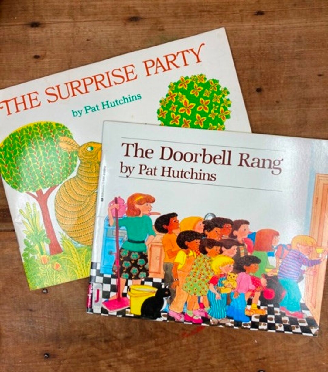 The Surprise Party and the Doorbell Rang by Pat Hutchins Children's ...