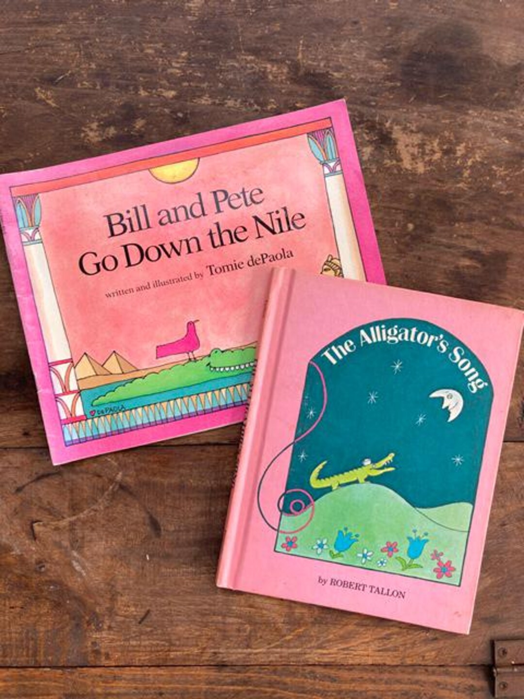 Vintage Children's Book Set: Bill and Pete, the Alligator's Song - Etsy