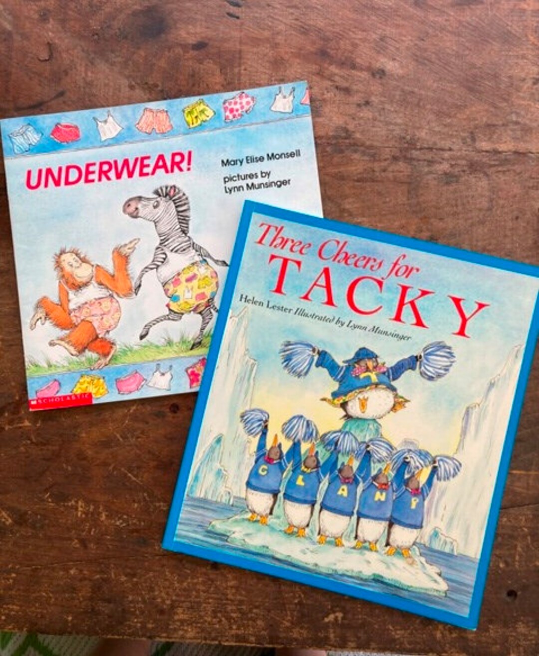 Three Cheers for Tacky the Penguin by Helen Lester & Underwear! by Mary ...