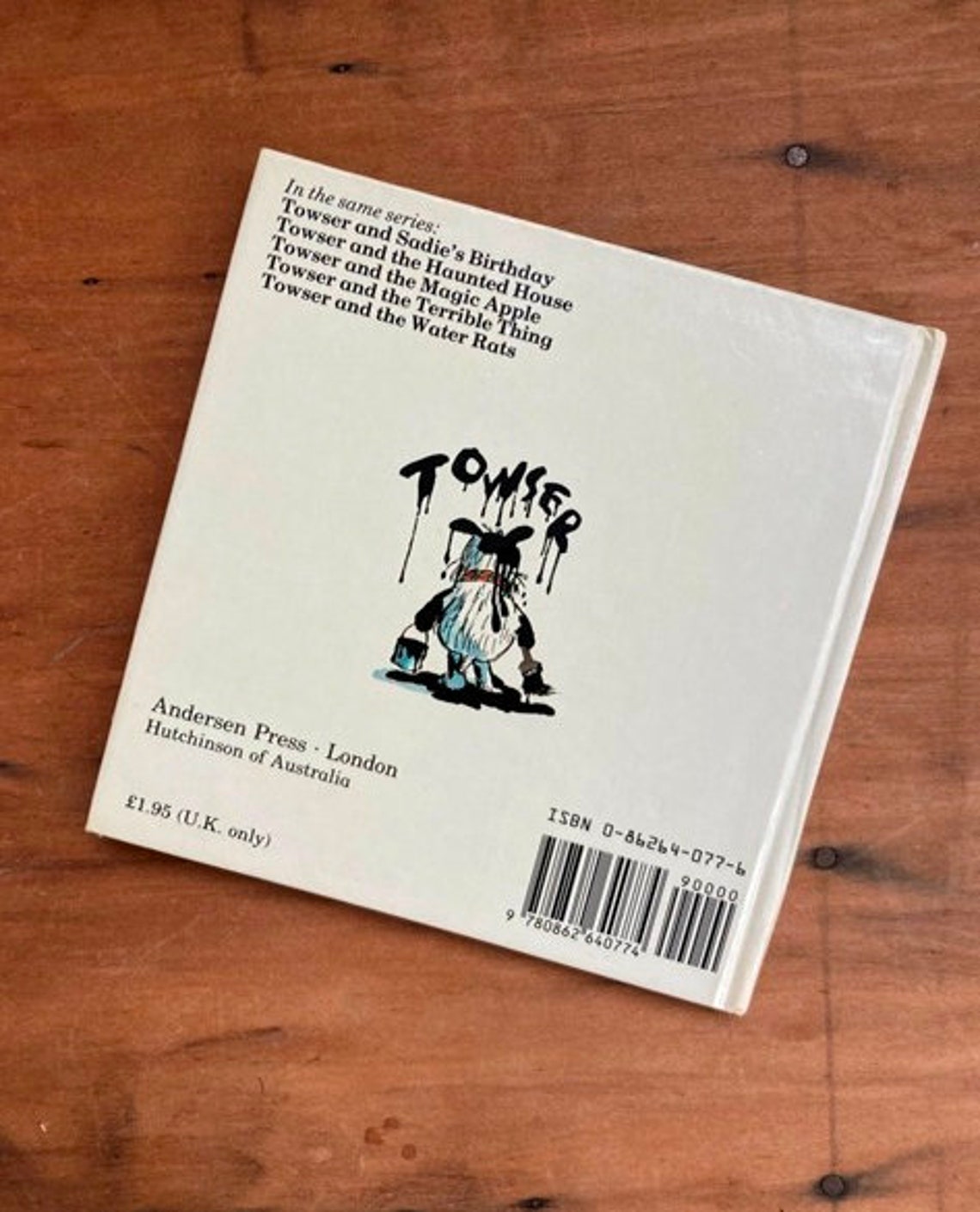 Towser and the Funny Face by Tony Ross Collectible Vintage Picture Book ...