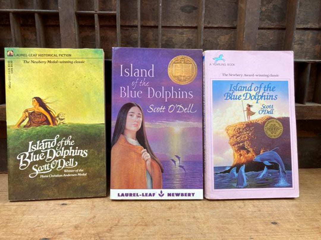 Island of the Blue Dolphins by Scott O'dell Newbery Medal Winner ...