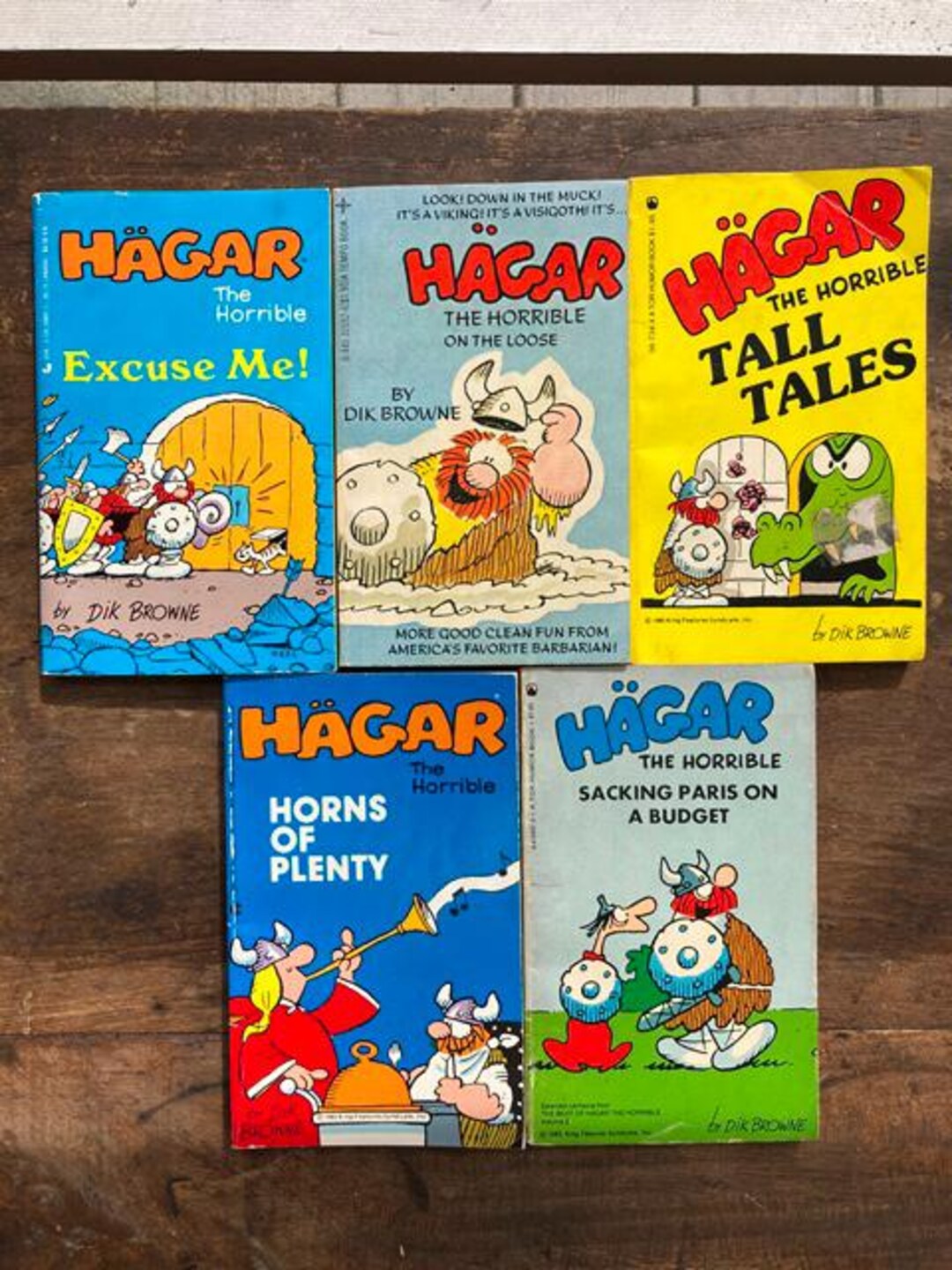 Hagar the Horrible by Dik Browne Hagar the Horrible on the Loose, Horns ...
