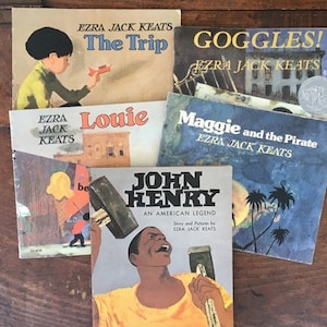 Ezra Jack Keats Book Collection Goggles the Trip Louie Maggie and the ...