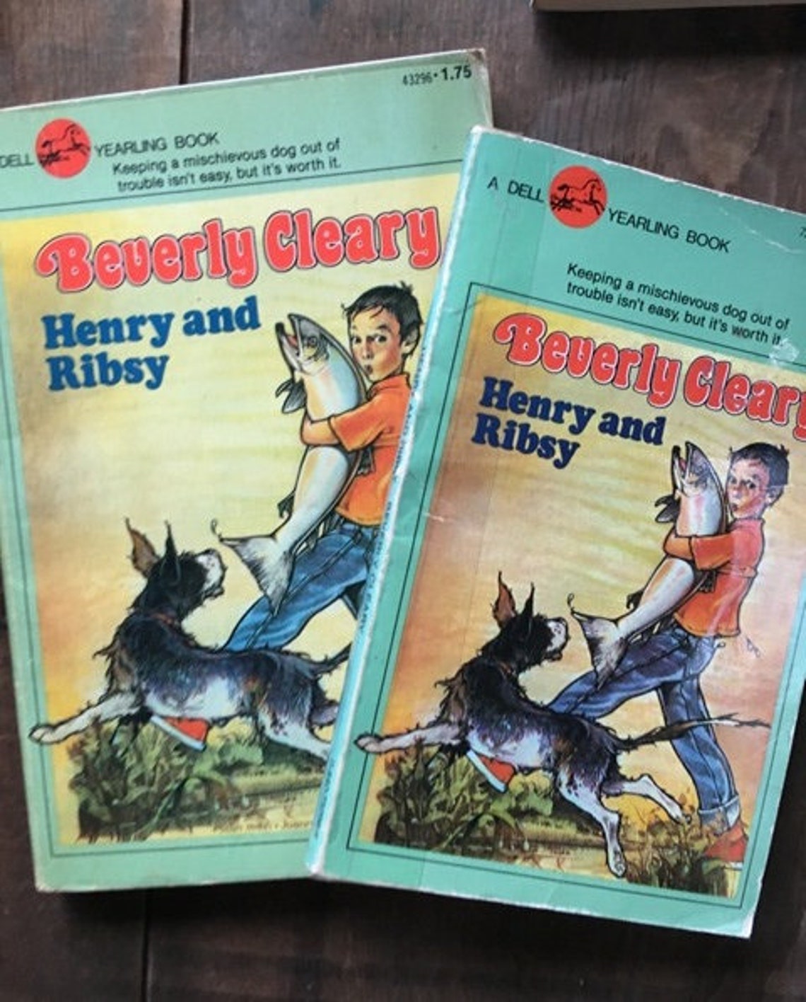 Henry Huggins Ribsy Paper Route Ramona Quimby Beverly Cleary | Etsy