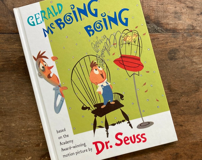 Gerald Mcboing Boing by Dr. Seuss & Mel Crawford Hardcover 2000 Edition ...