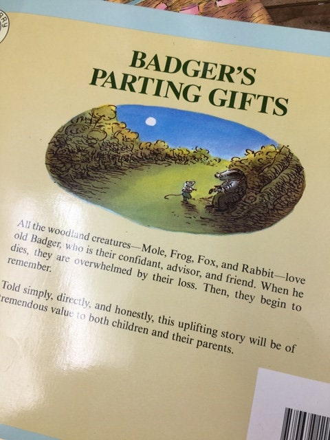 Badger's Bring Something Party & Badger's Parting | Etsy