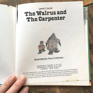 The Walrus and the Carpenter Stuff and Nonsense Books Illustrated by ...