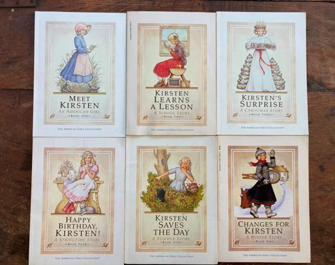 Meet Kirsten an American Girl Book Set 1990 Editions Books 1-6 Learns A ...
