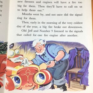 Number 9 the Little Fire Engine (collectible) Rand Mcnally Giant Book ...