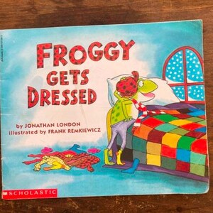 Vintage Froggy Book by Jonathan London: Children's Storybook - Your ...