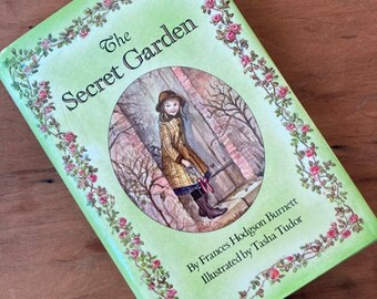 The Secret Garden by Frances Hodgson Burnett Illustrated by - Etsy