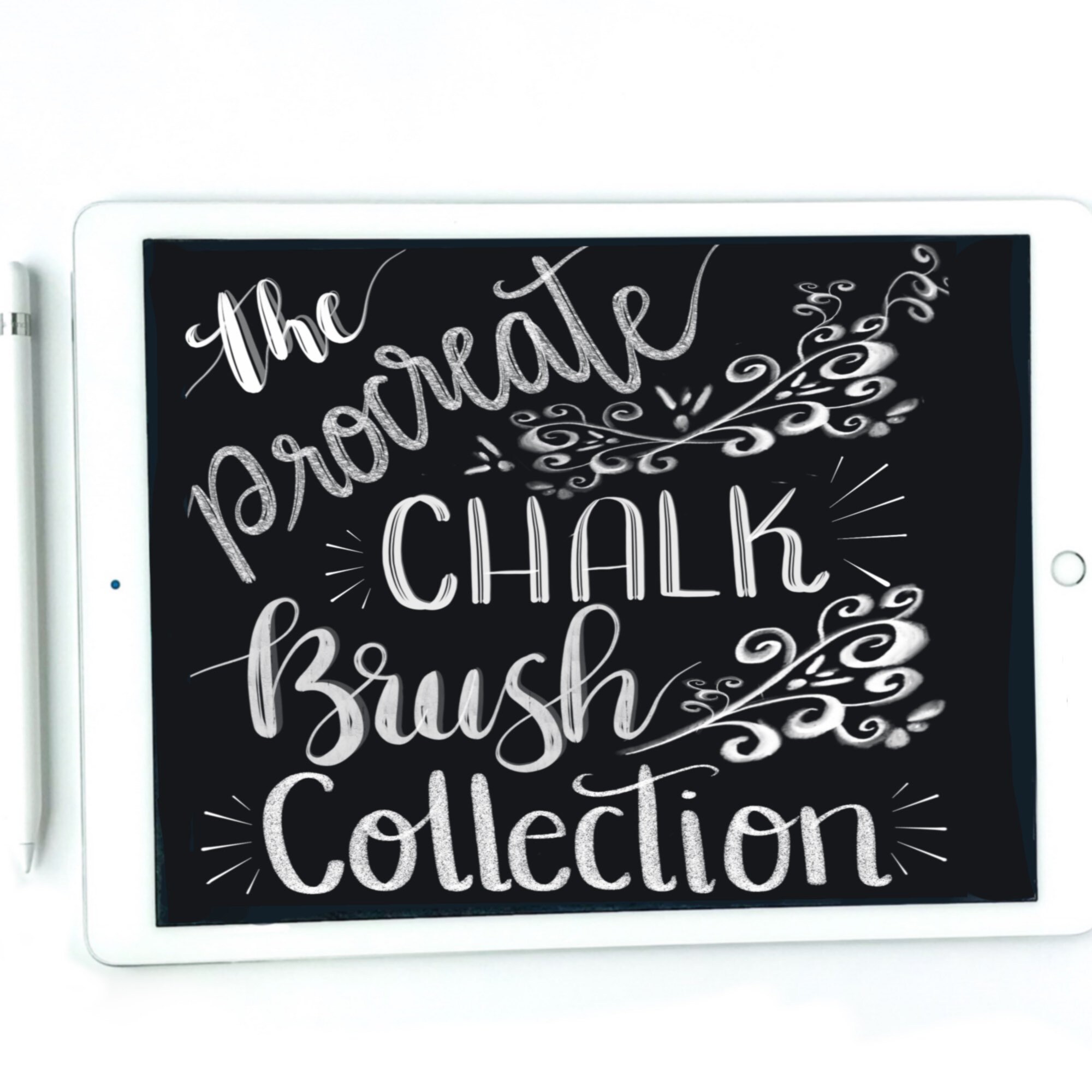 Procreate App Brush Collection Set Digital Lettering Brushes | Etsy