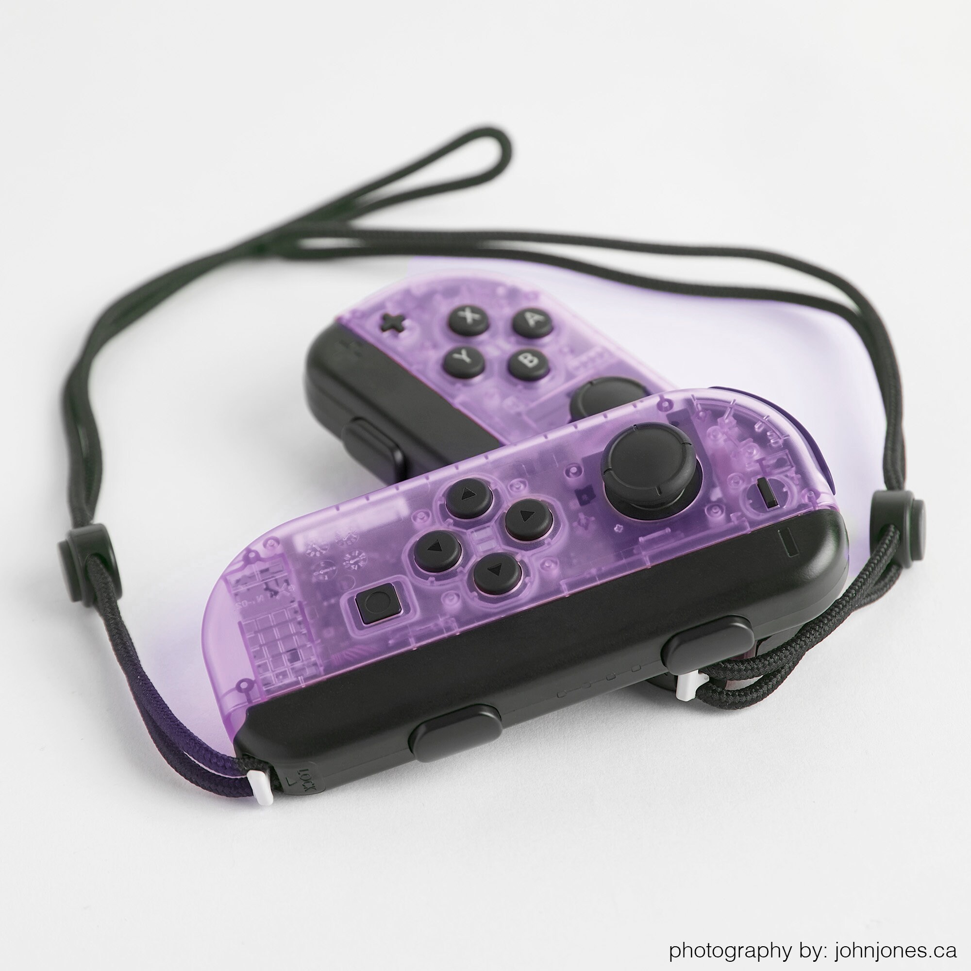 Custom Atomic Purple Transparent Joy Con Controller for - Etsy UK