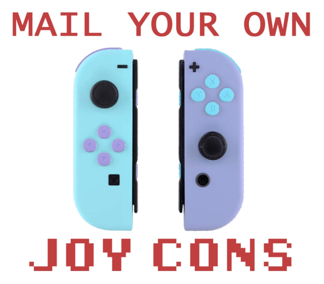MAIL YOUR OWN Joy Cons Design Your Own Joy Cons Custom Joycon ...