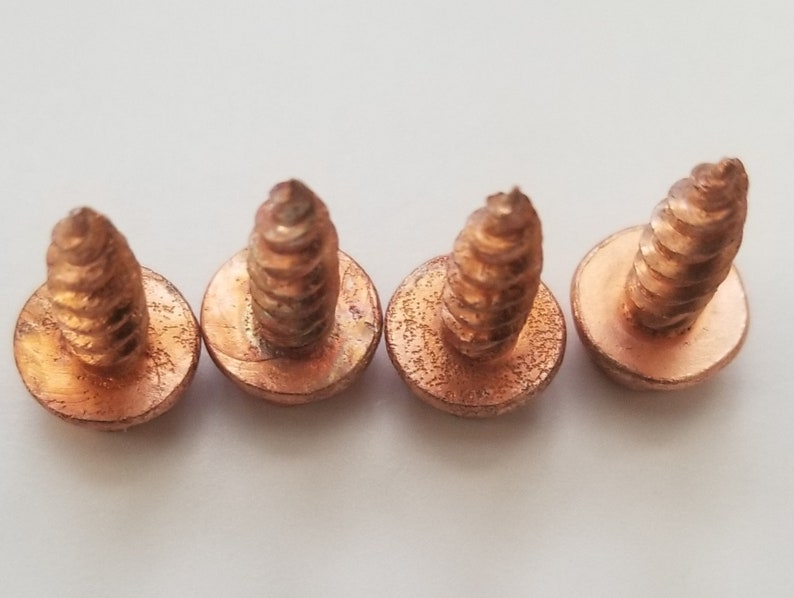 Copper Screws Solid 8 X 1/2" Self-piercing Hex Head PKG of 50 - Etsy