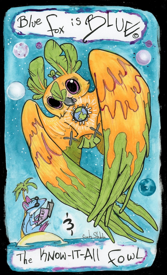 Blue Fox is Blue Book 2 | Etsy