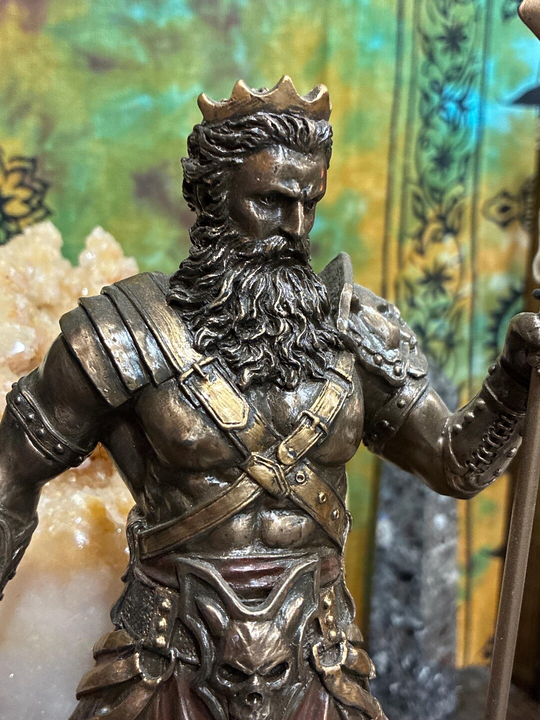 Hades Statue | Greek God of the Underworld & Wealth | Cerberus Three ...