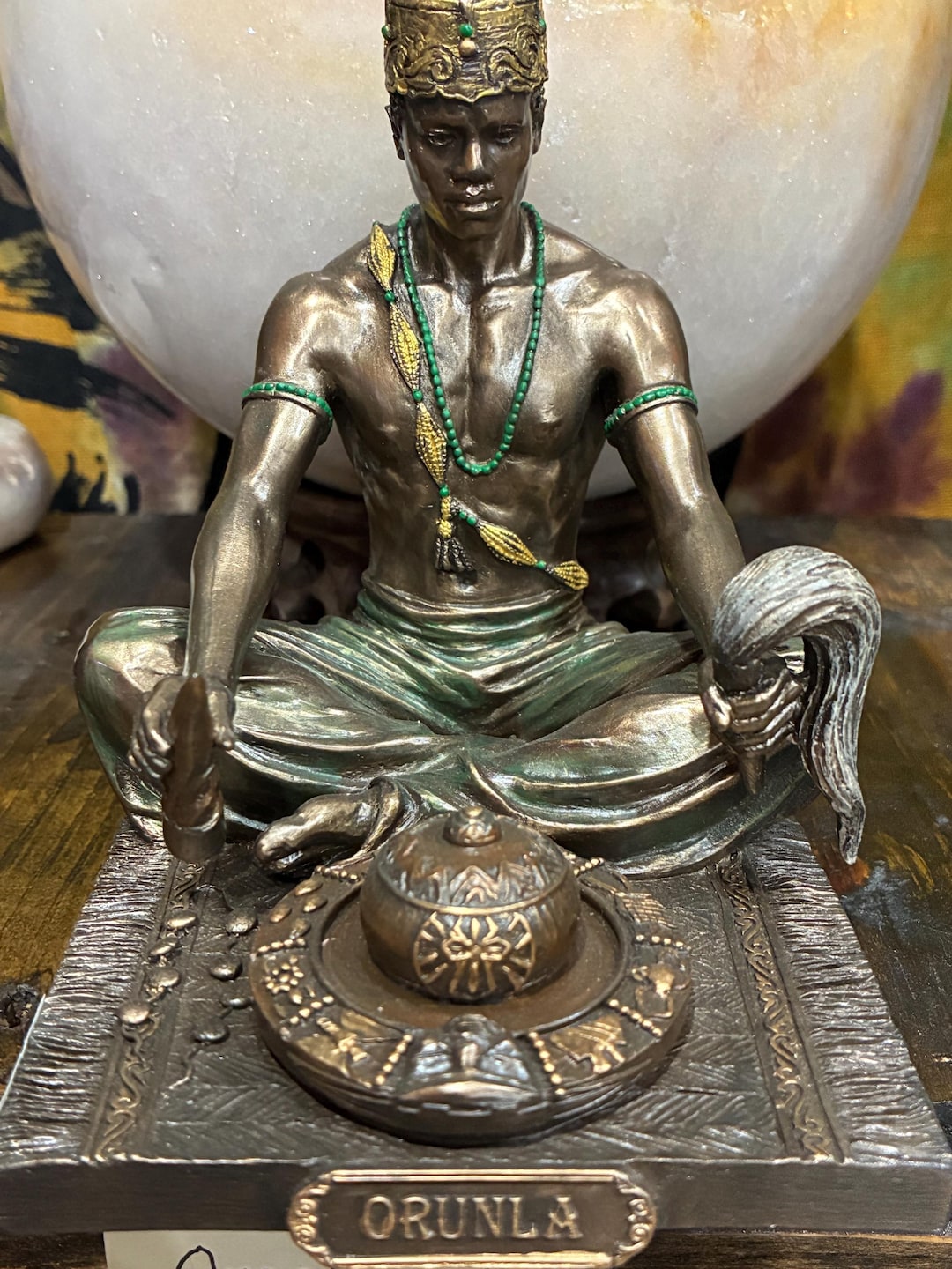 Orunla (orunmila) Statue - Yoruba Ifá Altar Decor, Spiritual Gift - Etsy