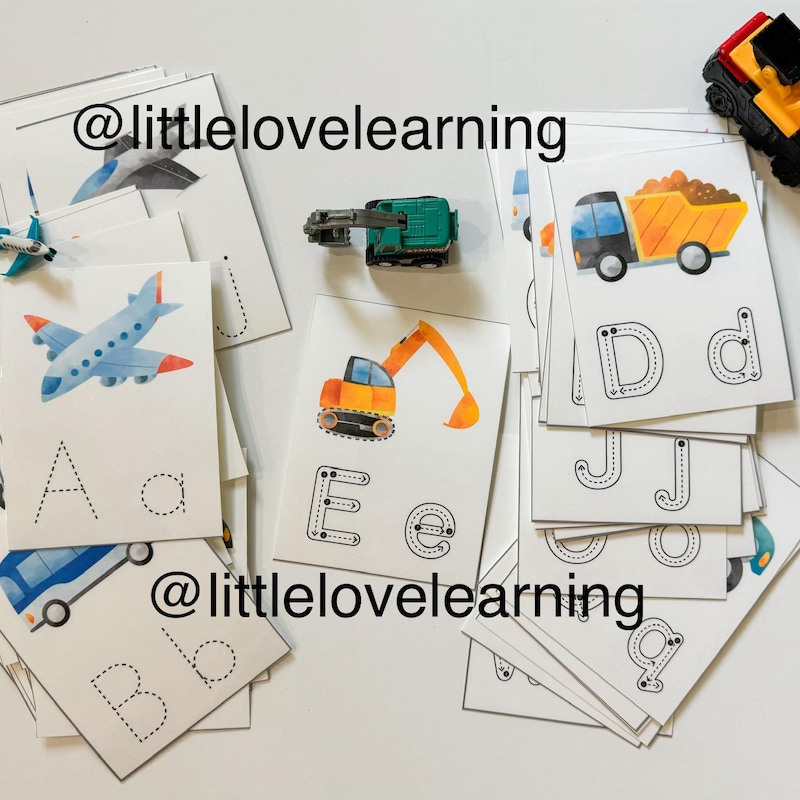 Transportation Alphabet - Etsy