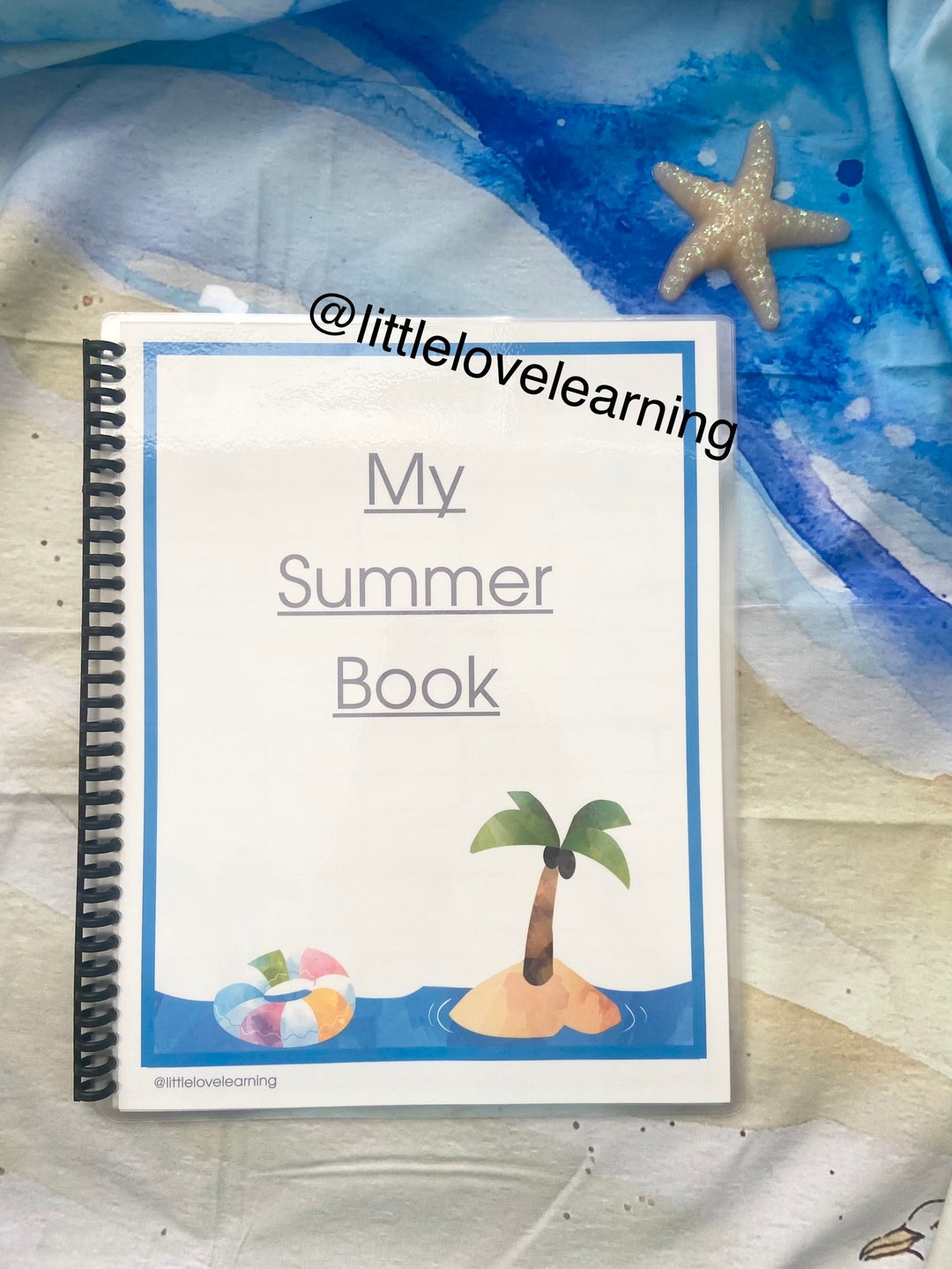 SUMMER WORKBOOK Activities for Kids Printable Summer Ocean Math Tracing ...