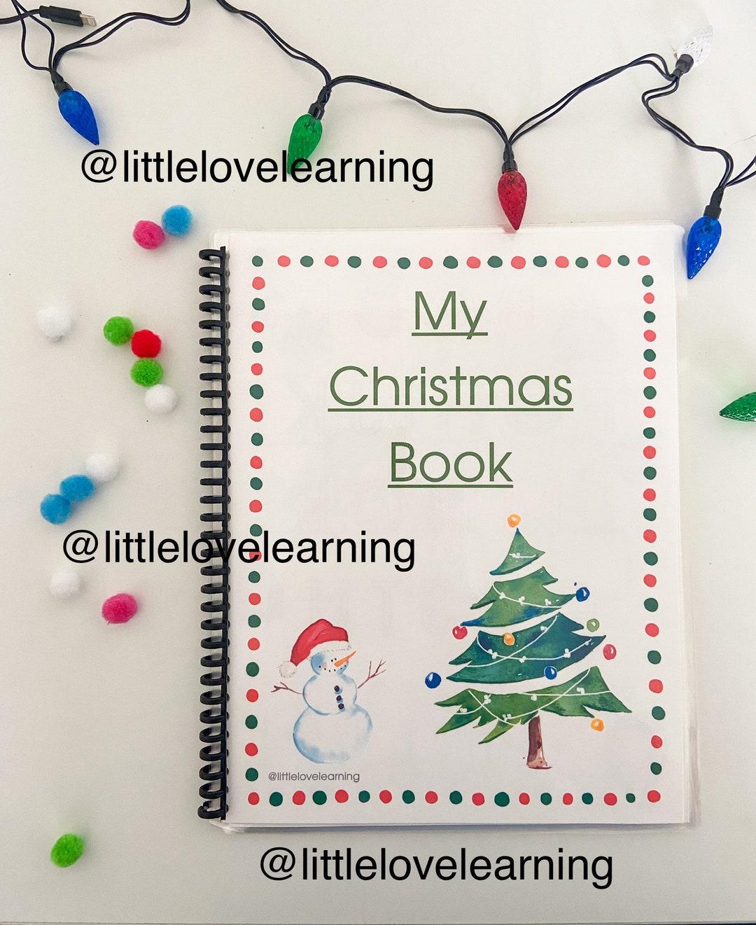 CHRISTMAS WORKBOOK Christmas Activity Christmas Countdown Reading ...