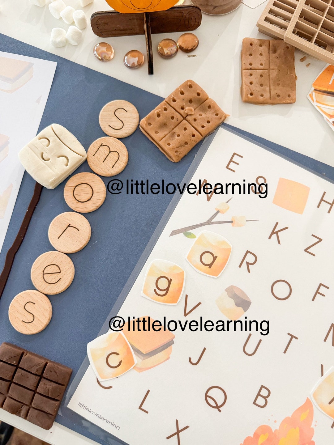 SMORES MINI PACK Learning Activity Counting Tracing Preschool ...