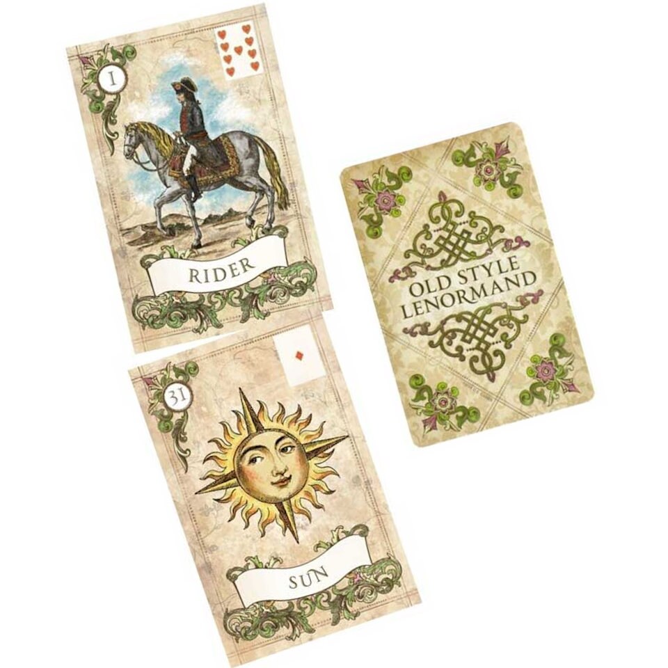 Old Style Lenormand Card Deck - Etsy