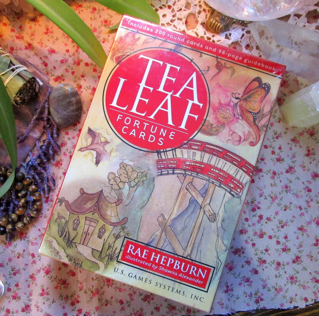Round Tea Leaf Fortune Cards | Rae Hepburn | Tea Leaf Reading Reader ...