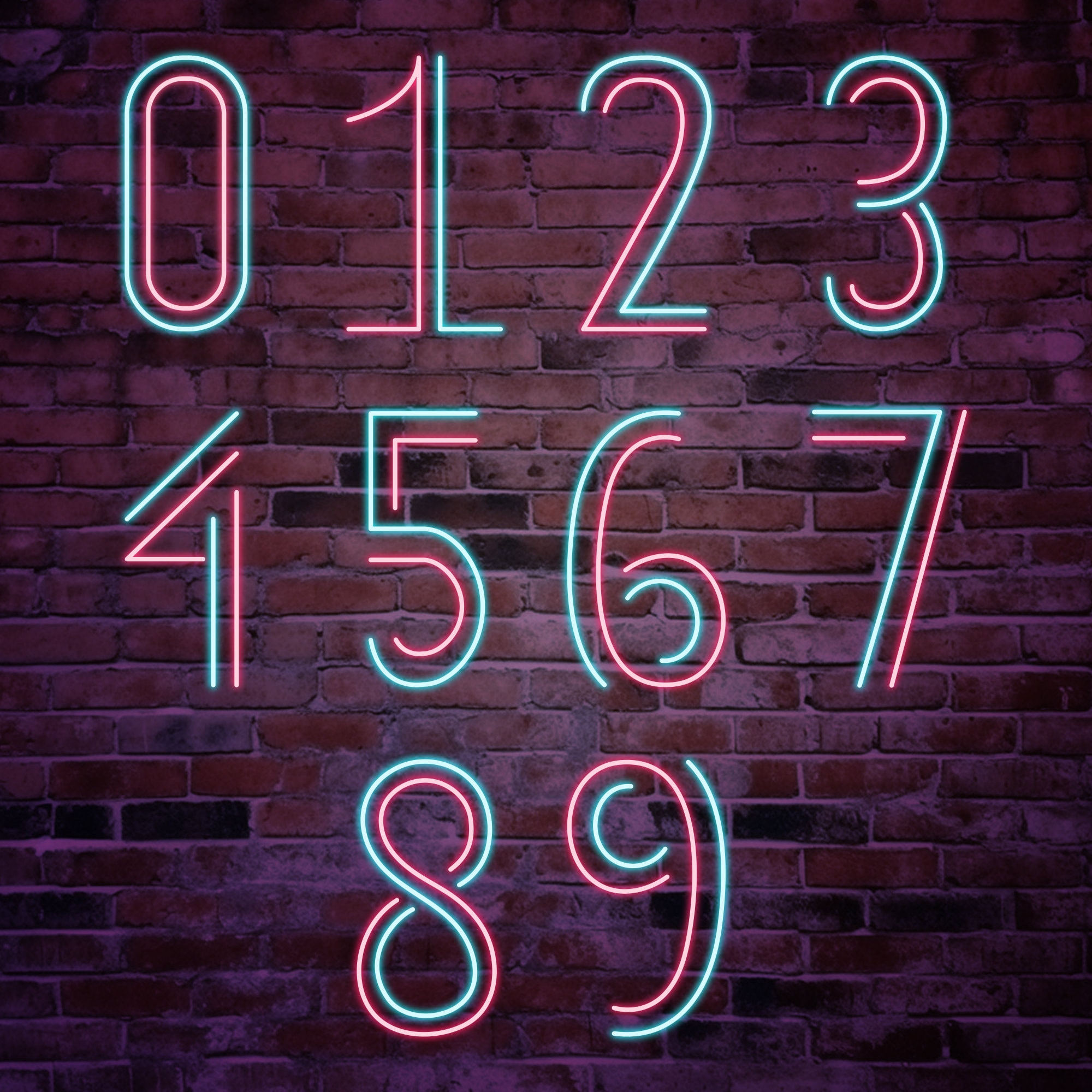 Neon Signs Clipart PNG for Use as Digital Stickers, Transparent ...