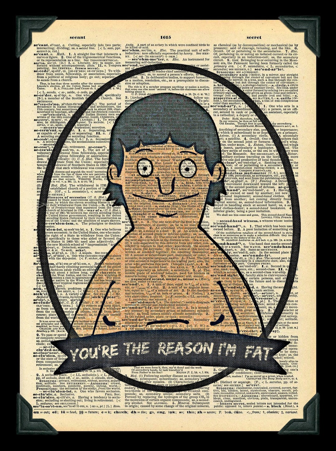 Buy 2 Get 1 Free You're the Reason I'm Fat Gene Belcher Bob's Burgers ...