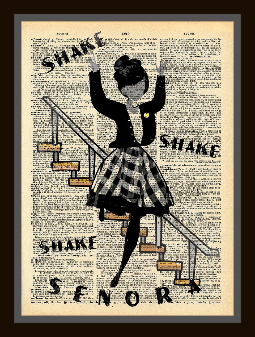 Buy 2 Get 1 Free Mix & Match Shake Shake Shake Senora Lydia - Etsy Canada