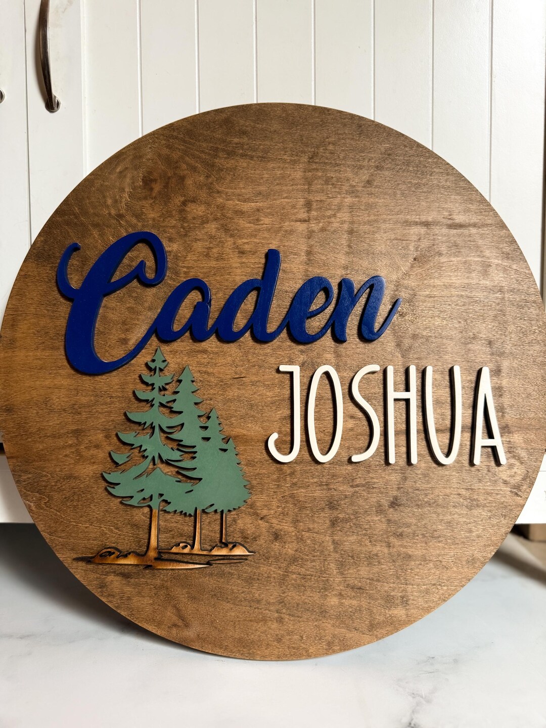 Personalized Wood Signs, Name Signs, 3D Name Signs, Woodsy Boy Name ...