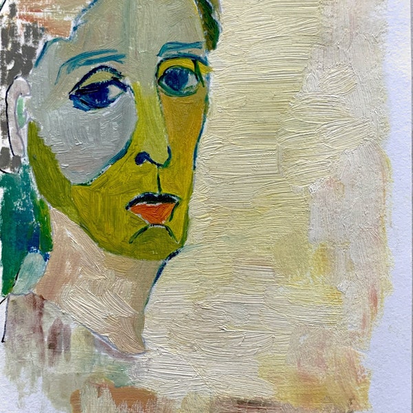 Virginia Woolf Painting - Etsy