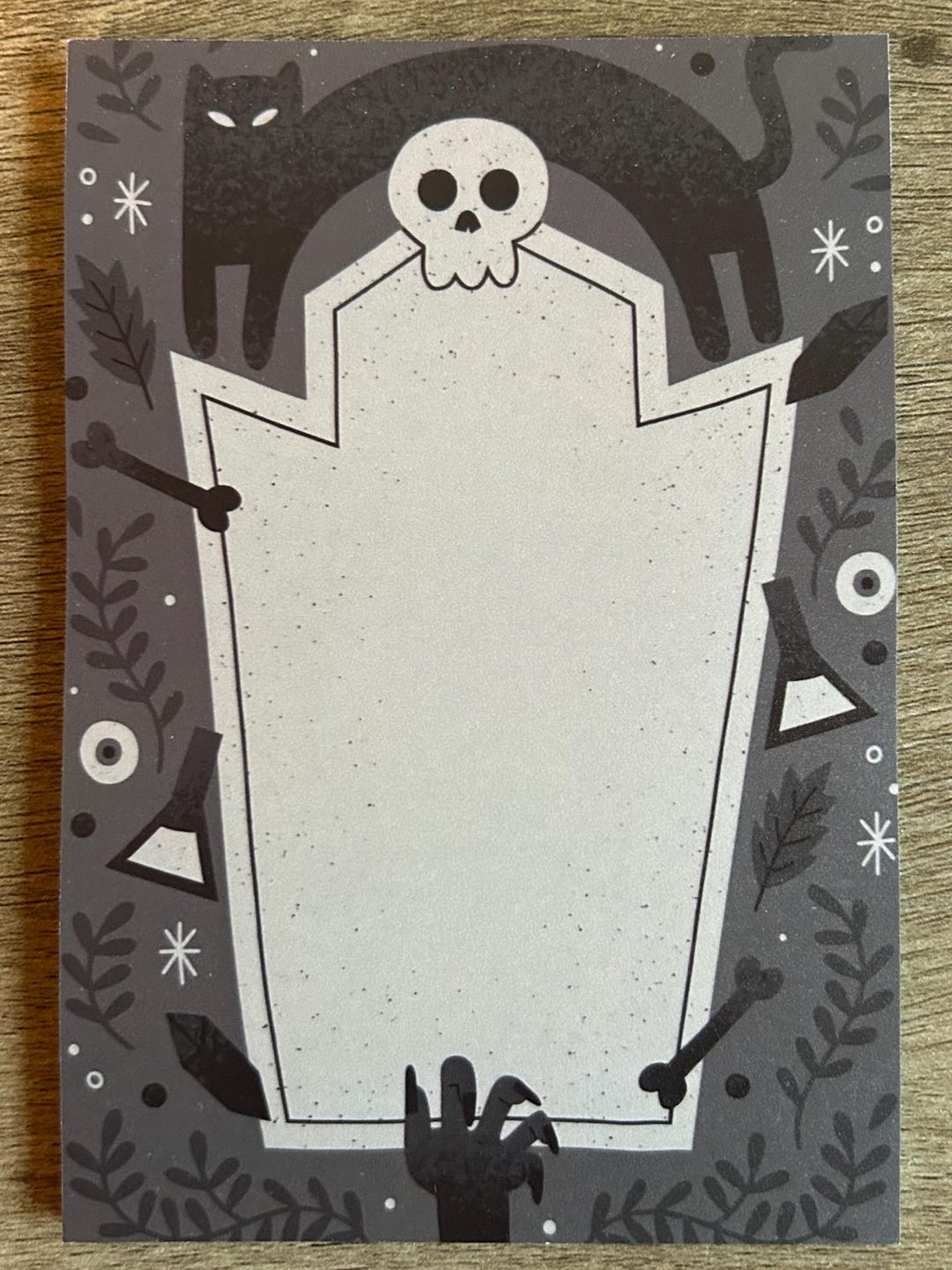 Halloween Theme Sticky Notes - Unique Sticky Notes, Black Cat Sticky ...