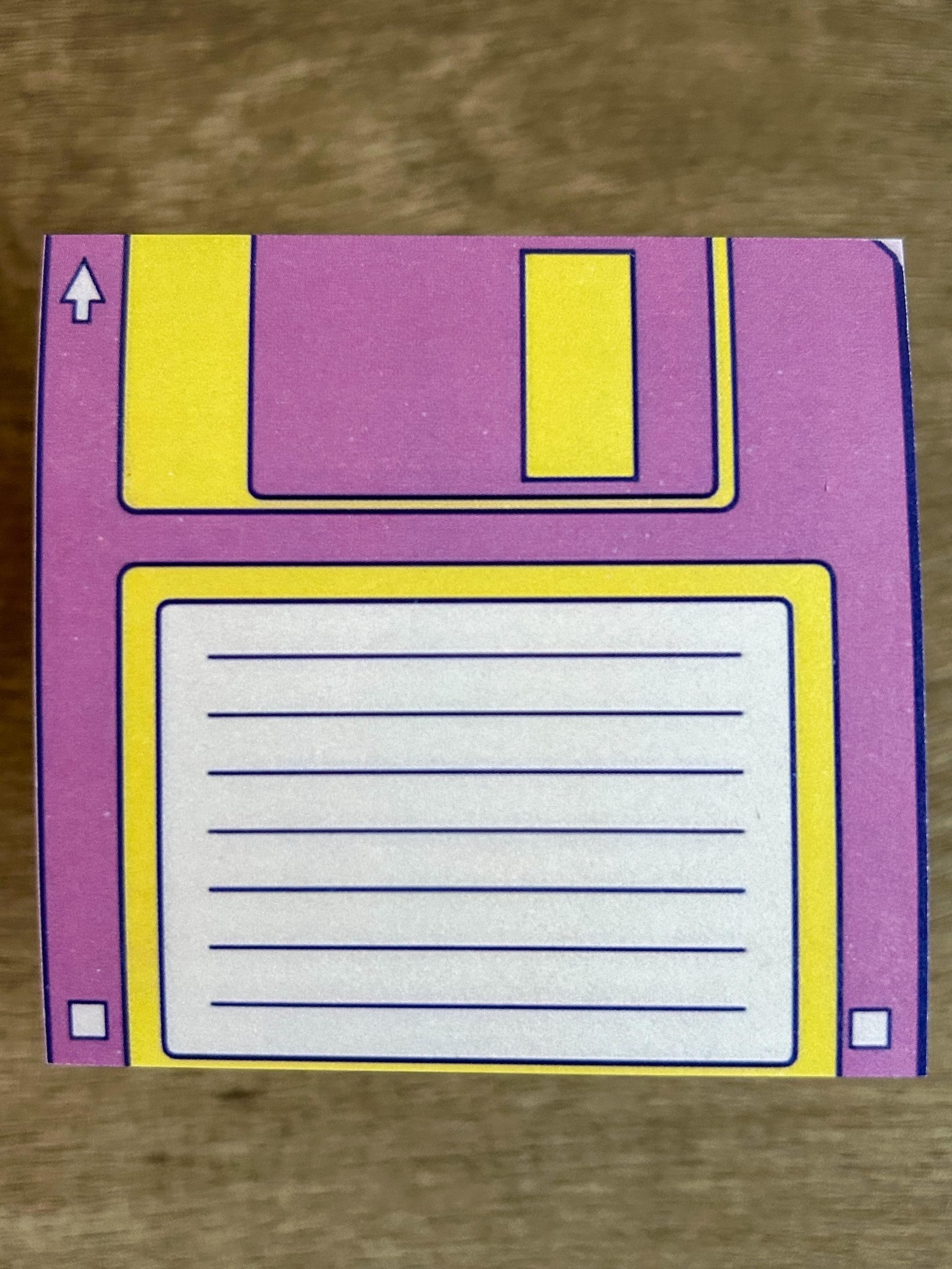 Floppy Disk Sticky Notes - Unique Sticky Notes, Unique Adhesive Notes ...