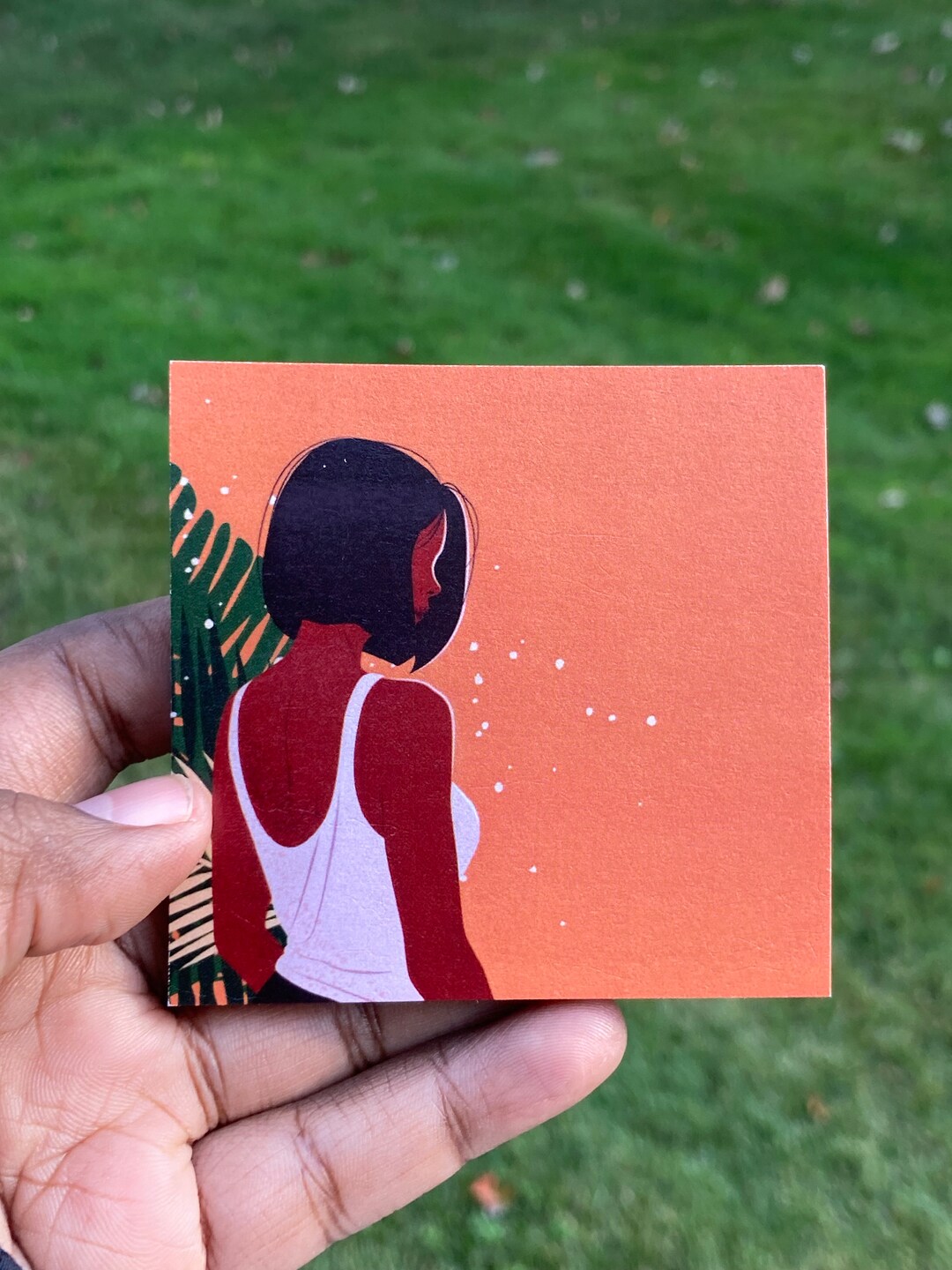Brown Skin Girl Sticky Notes Unique Sticky Notesunique Adhesive ...